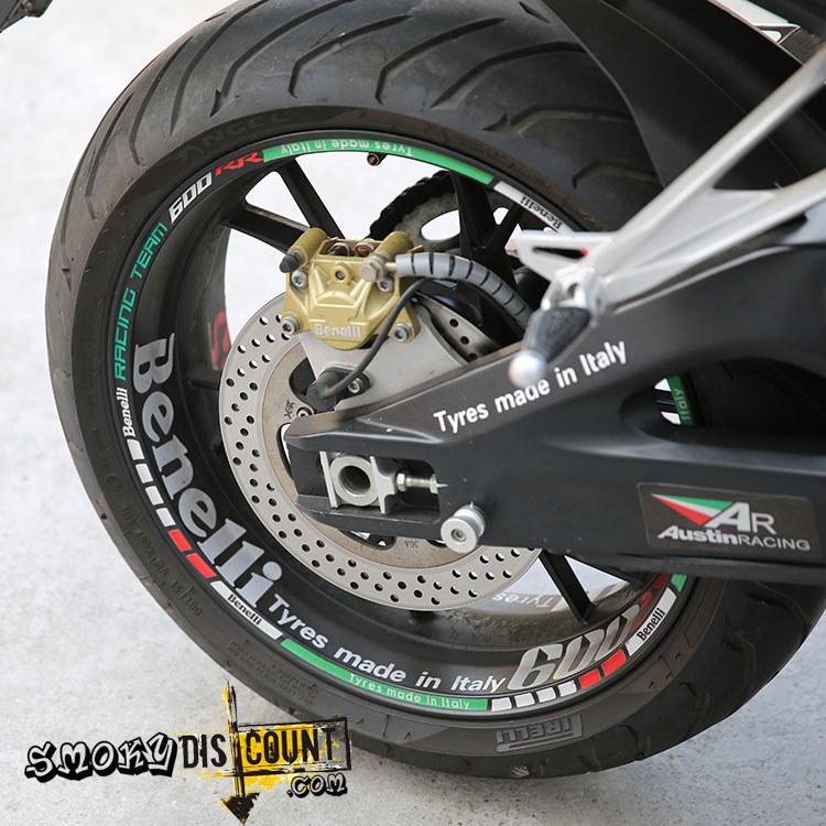 Motorcycle Rim Sticker for Benelli, Kawasaki, Honda, Yahama and Suzuki
