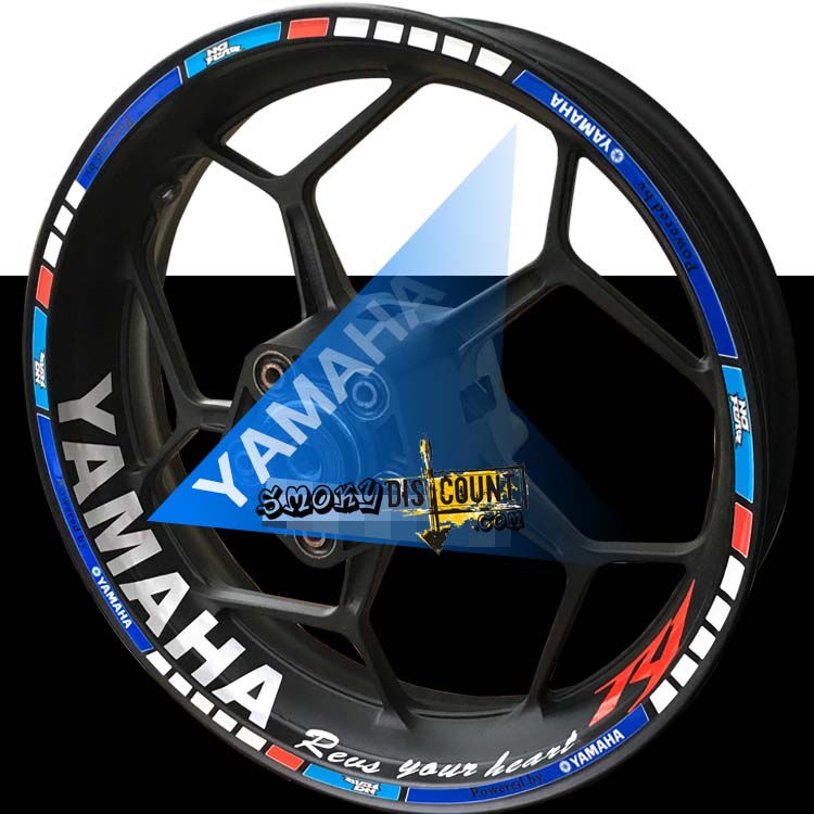 Motorcycle Rim Sticker for Benelli, Kawasaki, Honda, Yahama and Suzuki